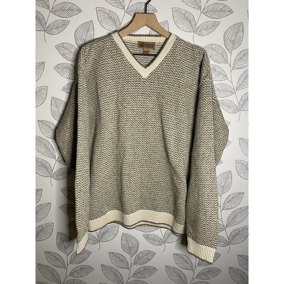 Lord & Taylor | Sweaters | Vintage Lord Taylor Casual Classics Cream ...